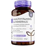 Mejor complejo vitamínico 2021: qué son, tipos, consejos...