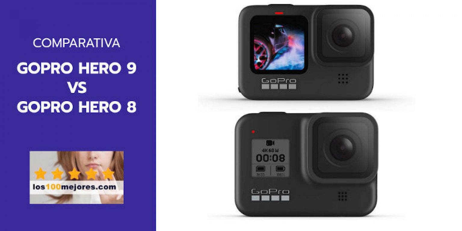 🥇 Comparativa GoPro Hero9 vs GoPro Hero8 【7 diferencias】